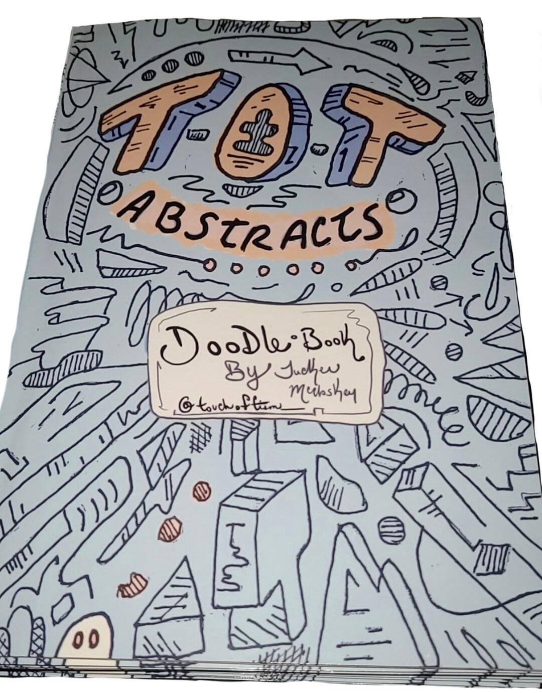 Abstract Doodles, A Doodle Filled Coloring Book of Different Dimensions ...