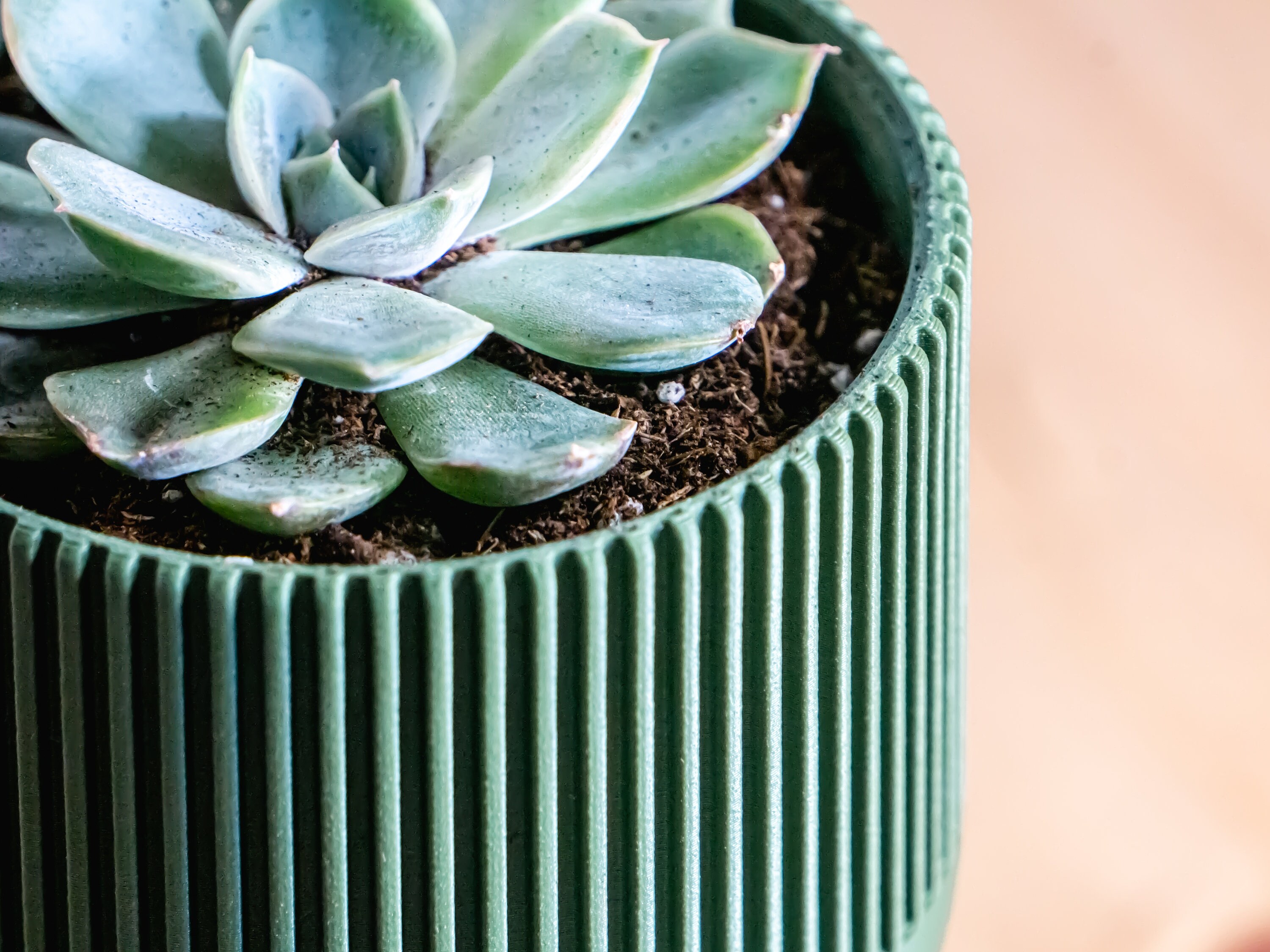 Hourglass Planter, Mid-century Modern Style Pot, With Drainage Hole ...