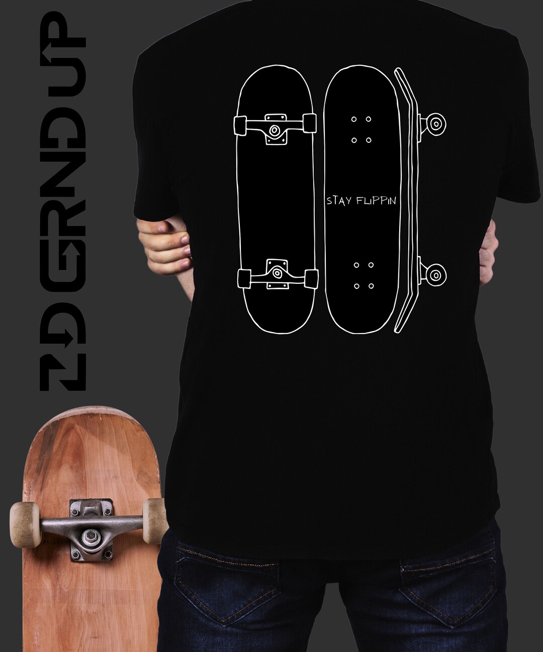 Skateboard, Skateboarding Vintage T-shirt, Skate Boarding Sport Fans ...
