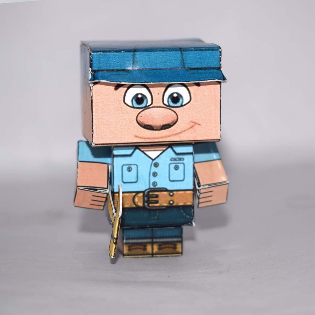 Mr Felix Paper Toy - Etsy