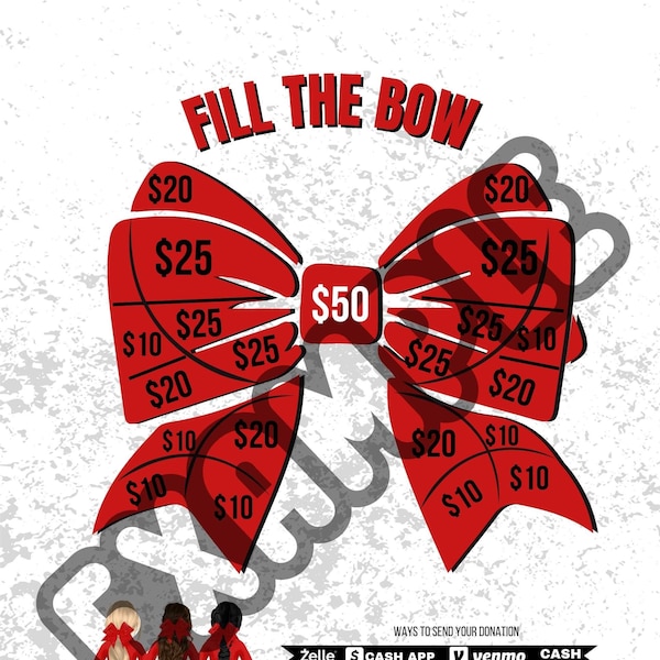 Color My Bow Fundraiser - Etsy