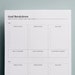 Goal Breakdown Printable | Digitally Editable | US Letter | Instant ...