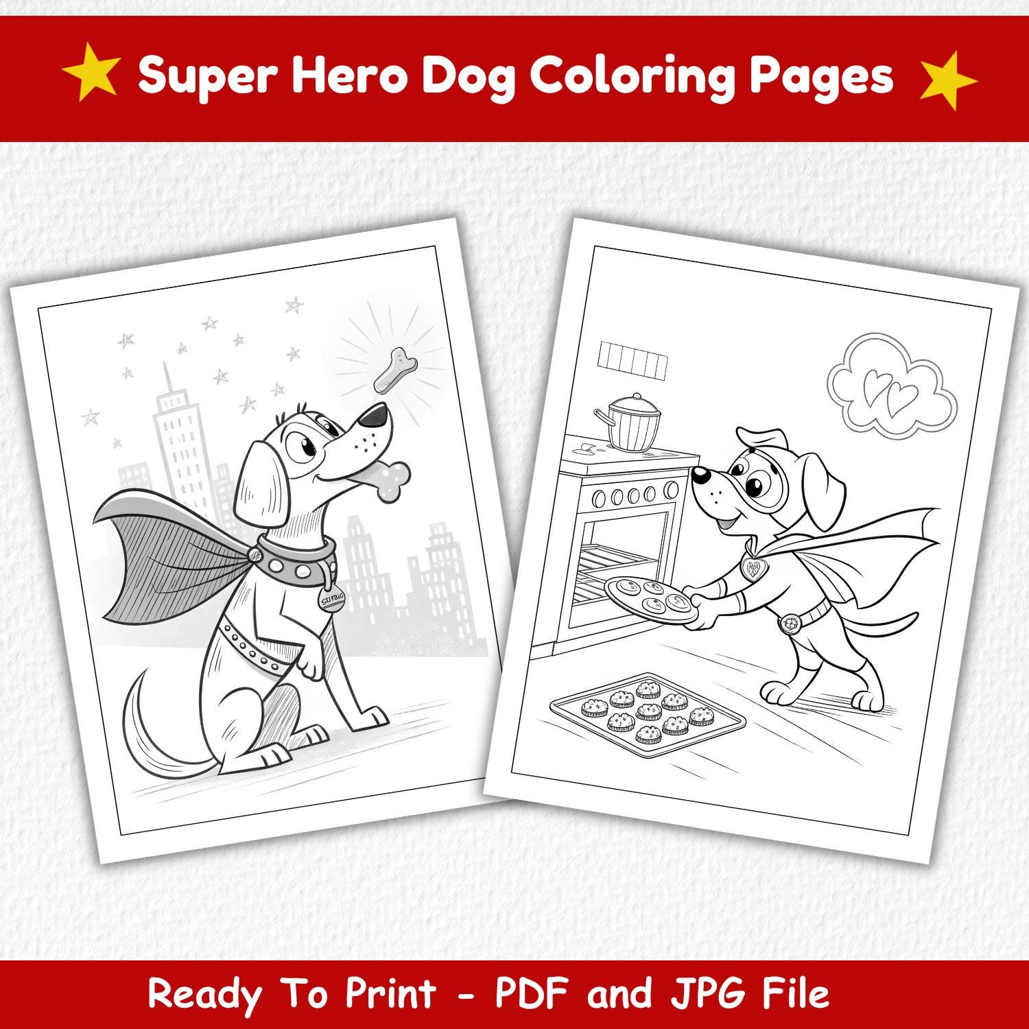 Dog Coloring Pages, Animal Coloring Pages, Cute Animal Coloring Pages ...