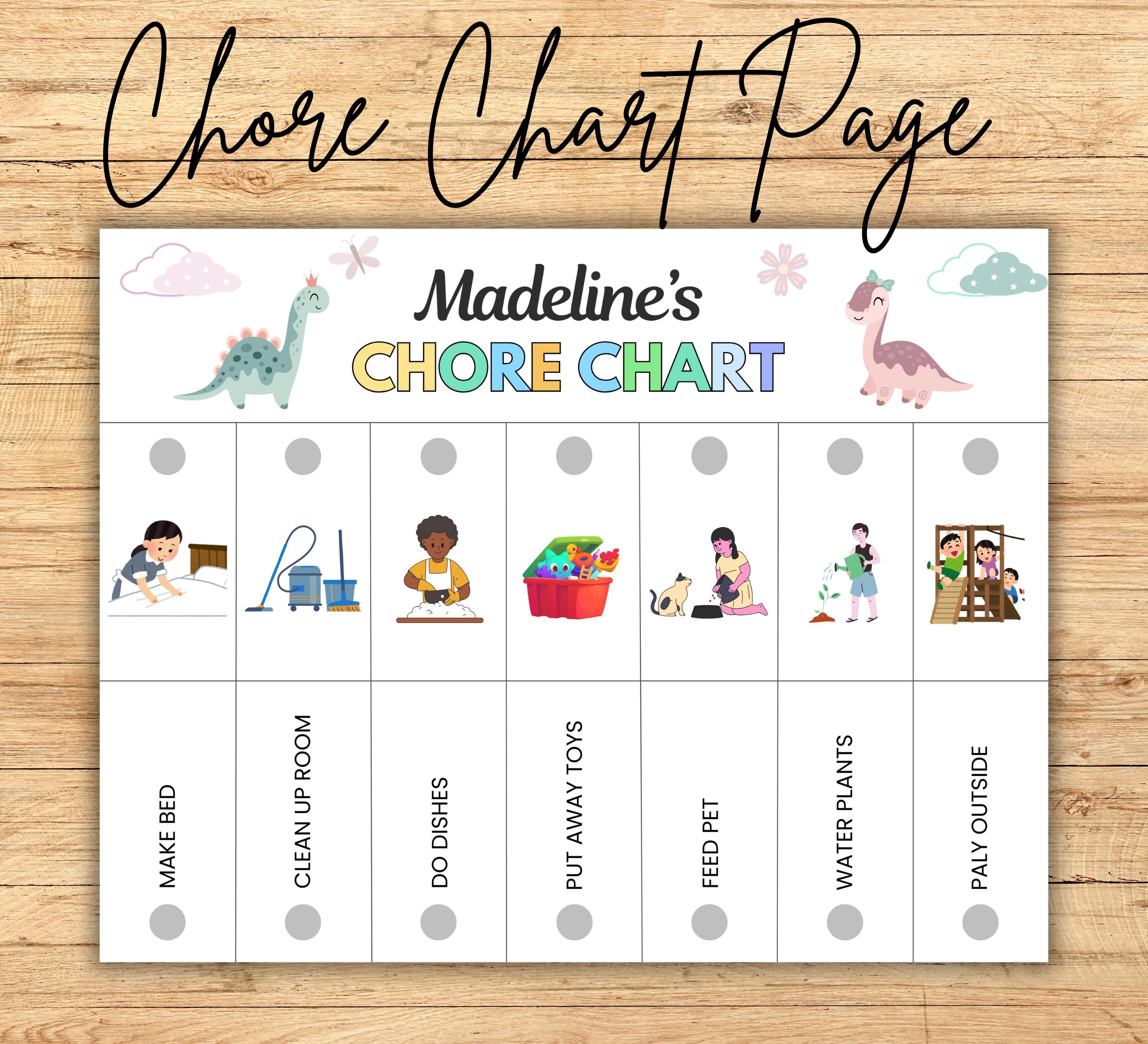 Editable Kids Flip Routine Chart Printable, Morning Flip Routine ...