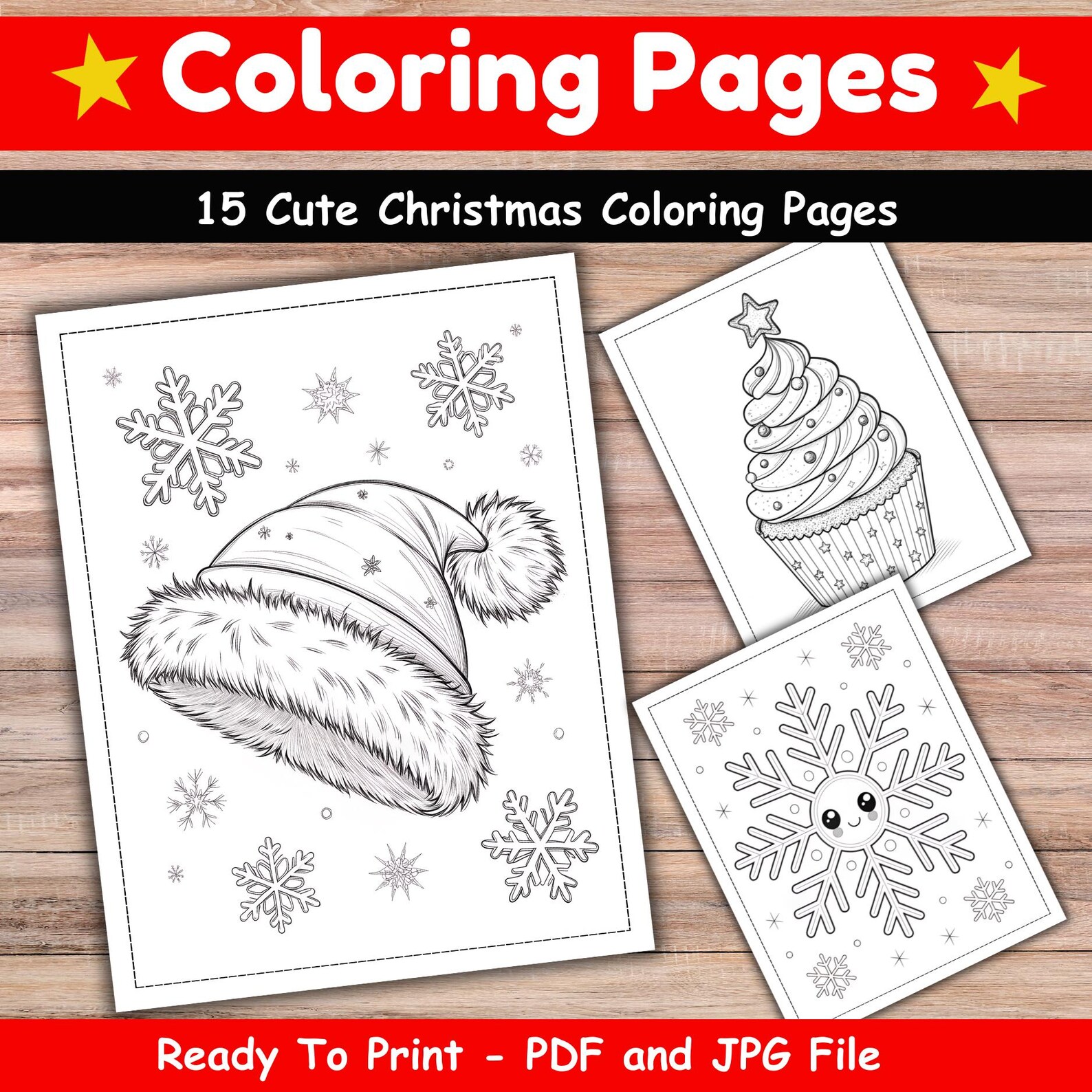 Christmas Coloring Pages, Holiday Coloring Sheets, Kids Coloring Pages ...