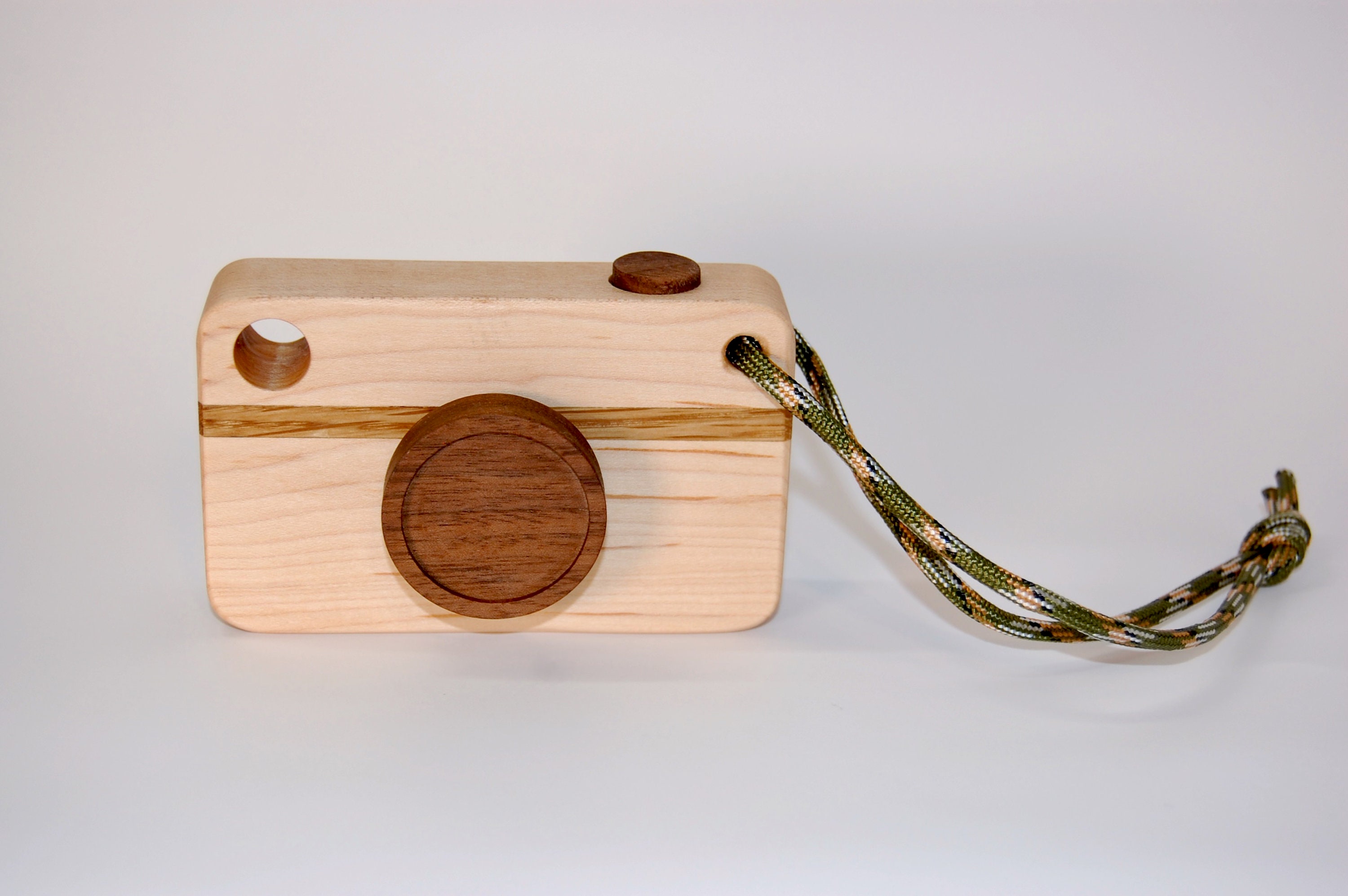 Wooden Camera Toy, Montessori Camera, Camera Toy, Handmade With Maple ...