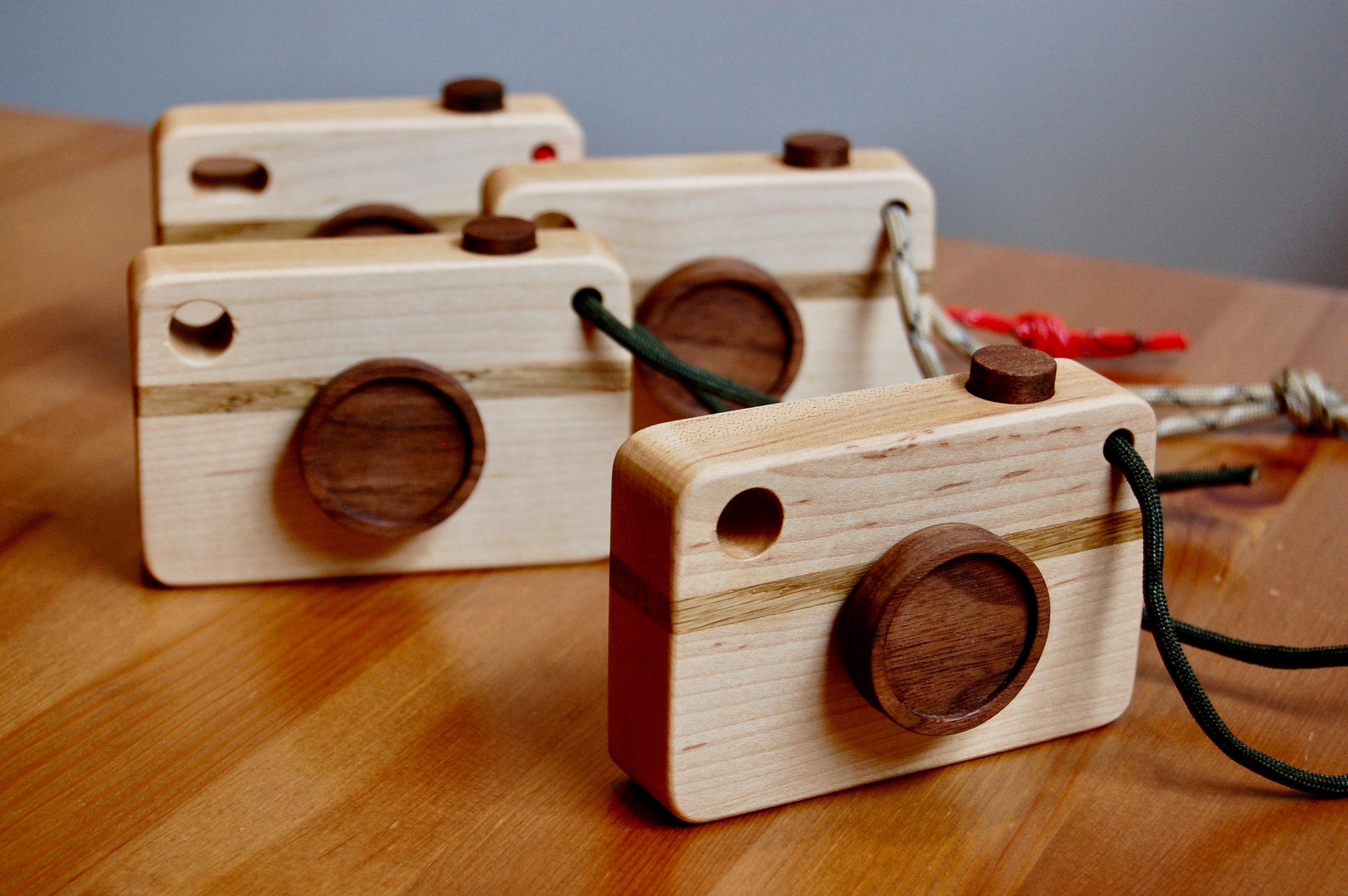 Wooden Camera Toy, Montessori Camera, Camera Toy, Handmade With Maple ...