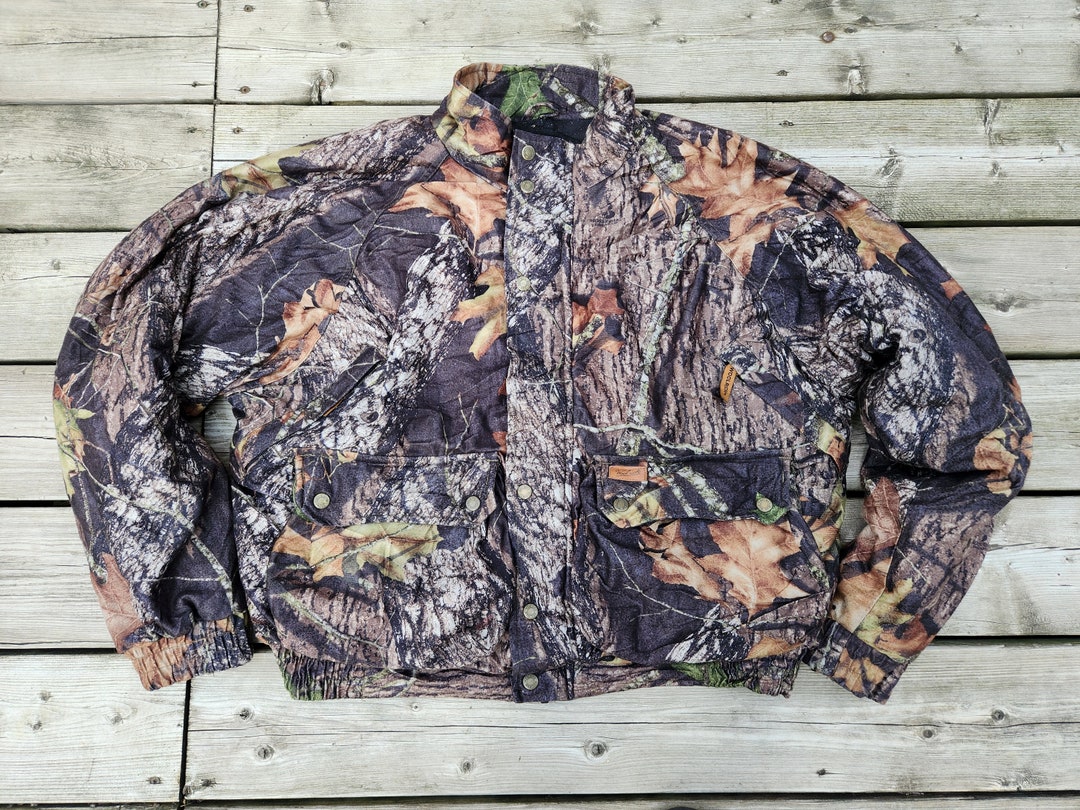 Vintage Woolrich Hunting Camouflage Bomber Jacket / Size Large - Etsy