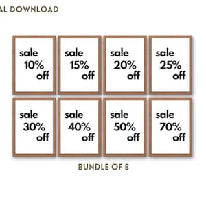30 Percent off Sign - Etsy
