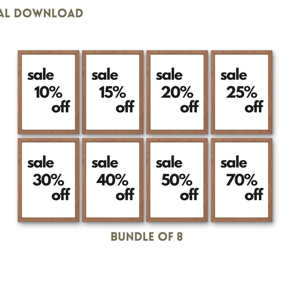 30 Percent off Sign - Etsy