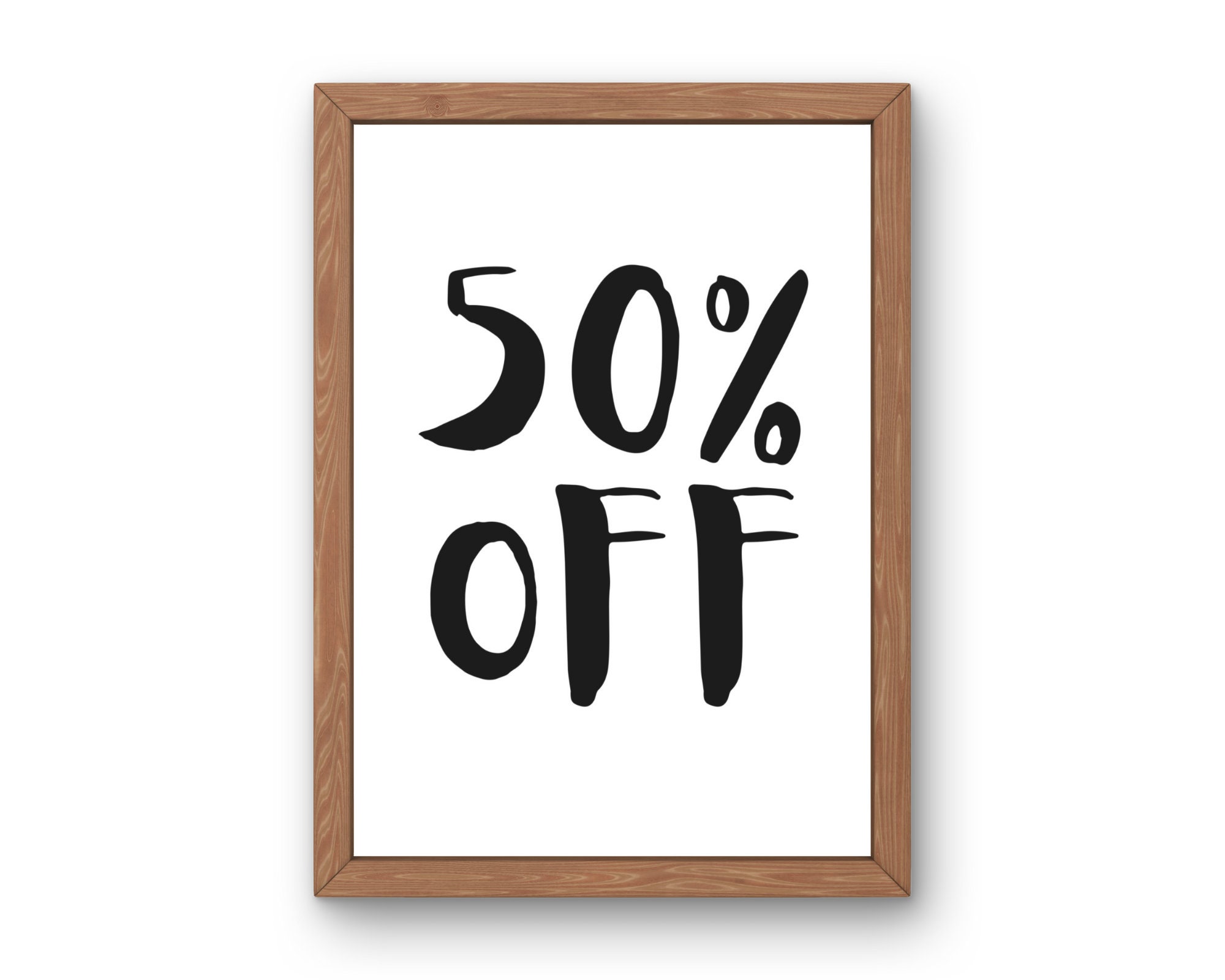 Sale Sign Bundle Deal X6, Boutique Sale Sign, Printable, 10% 20 30 40 ...