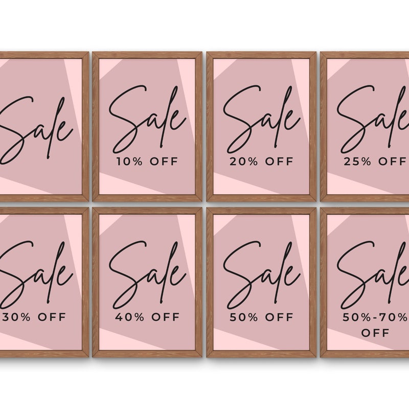 25% off Sale Sign - Etsy