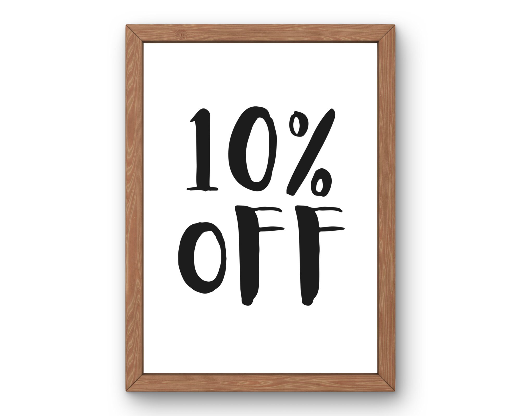 Sale Sign Bundle Deal X6, Boutique Sale Sign, Printable, 10% 20 30 40 ...