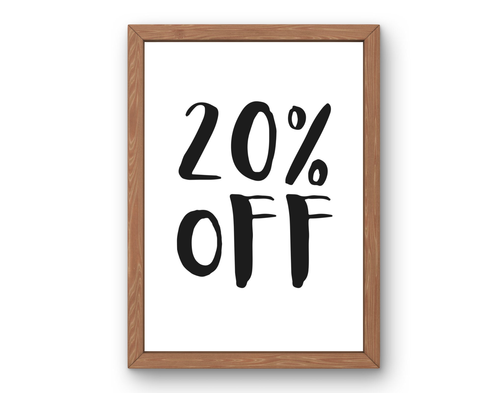 Sale Sign Bundle Deal X6, Boutique Sale Sign, Printable, 10% 20 30 40 ...