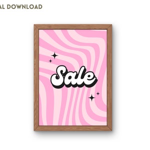 Sale Sign Bundle, Boutique Sale Sign, Printable Sale Poster, 10% 20 25 ...