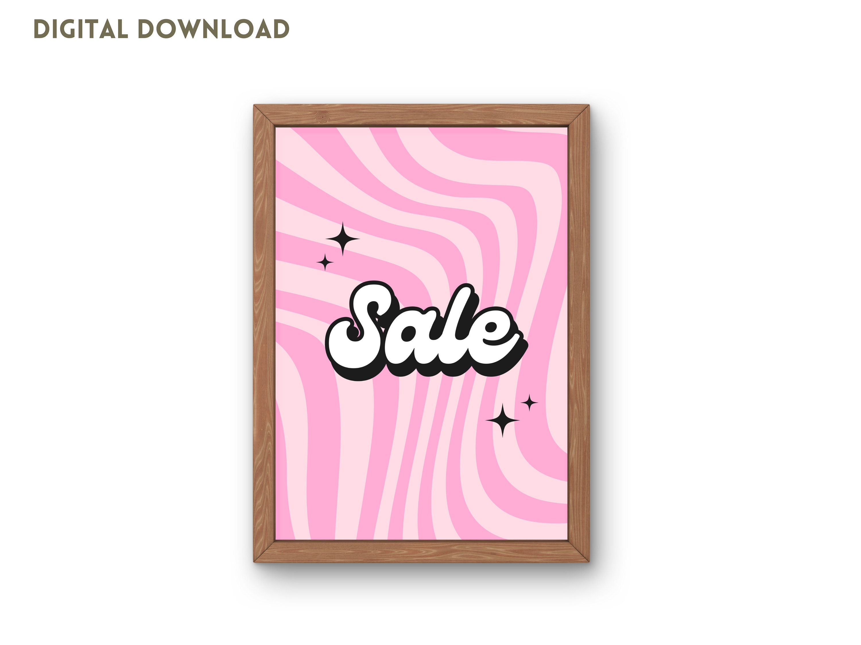 Sale Sign Bundle, Boutique Sale Sign, Printable Sale Poster, 10% 20 25 ...
