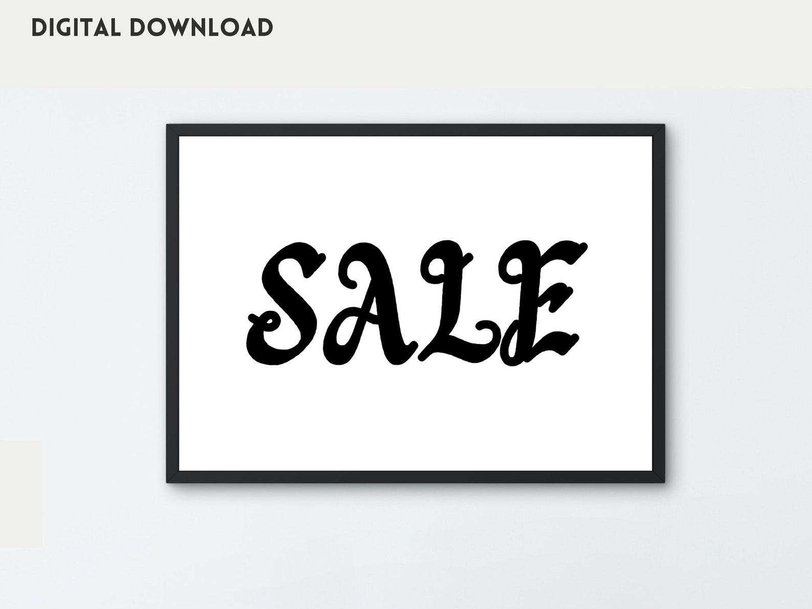 Boutique Sale Sign, Printable Signage for Retail Business, Store Poster ...