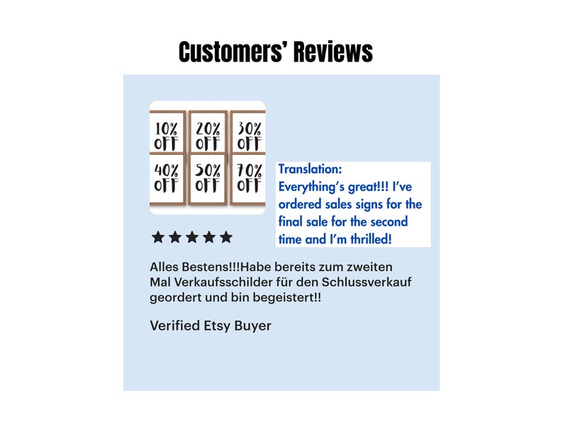 Sale Sign Bundle Deal X6, Boutique Sale Sign, Printable, 10% 20 30 40 ...