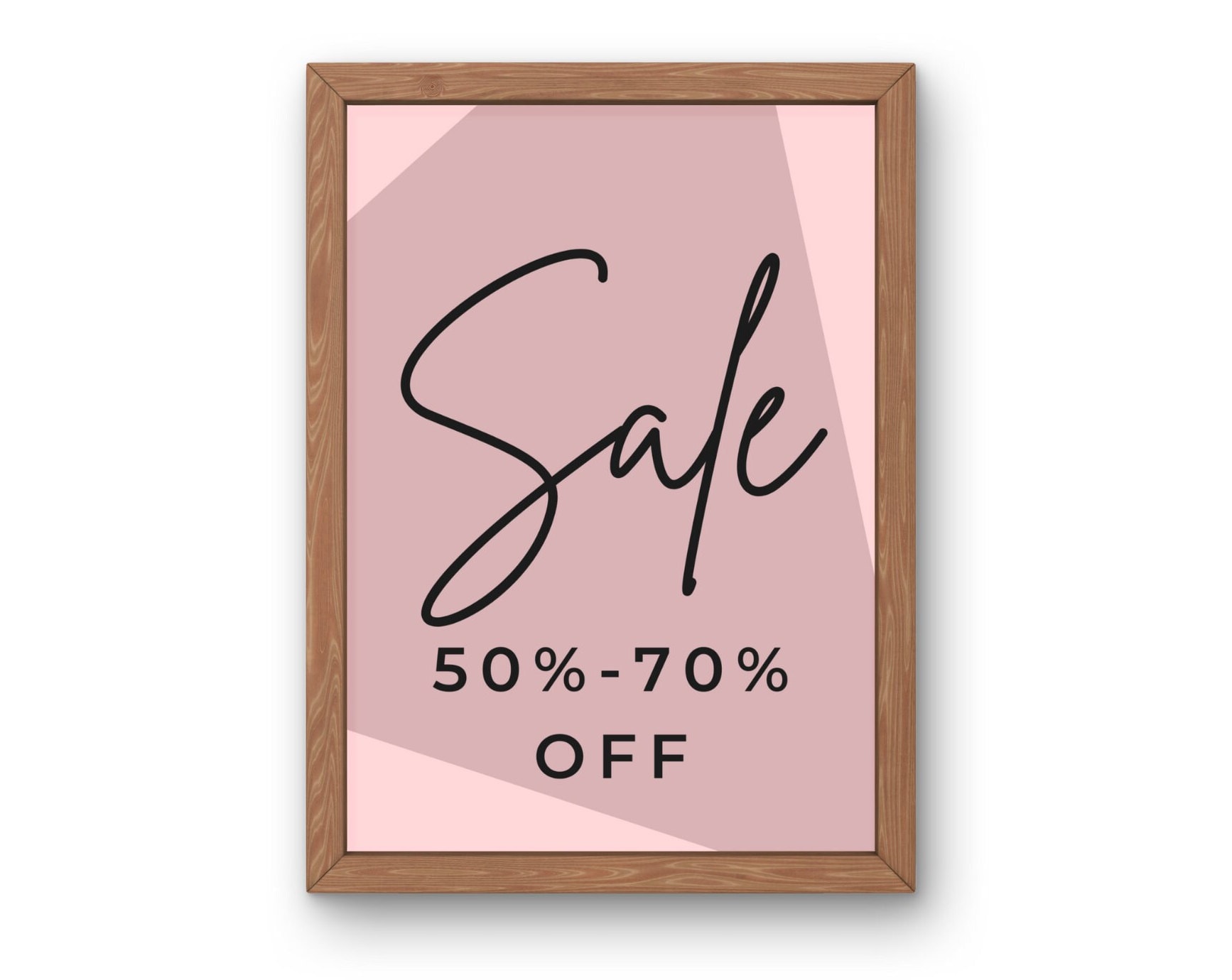 Sale Sign X8 Bundle, 10% to 70 Percent OFF Signage, Boutique Sale Sign ...