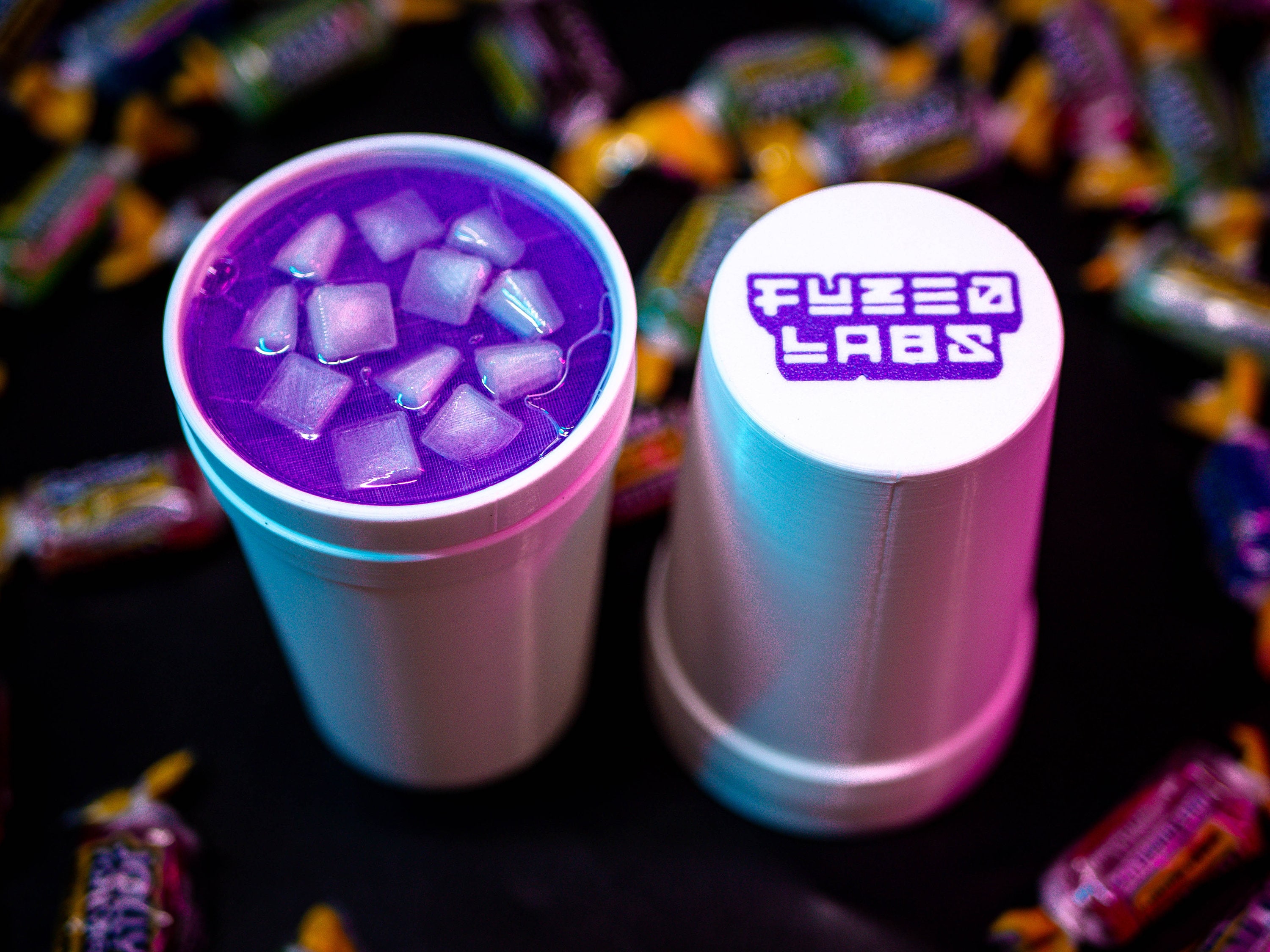DOUBLECUP Stash Jar: Hip-hop Inspired Purple Drank Cup - Etsy