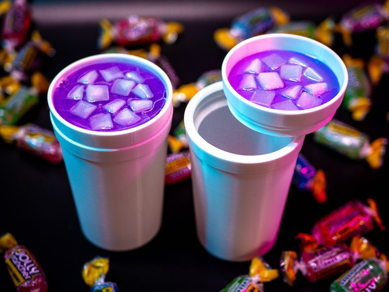 DOUBLECUP Stash Jar: Glow-in-the-dark Ice, Hip-hop Style - Etsy