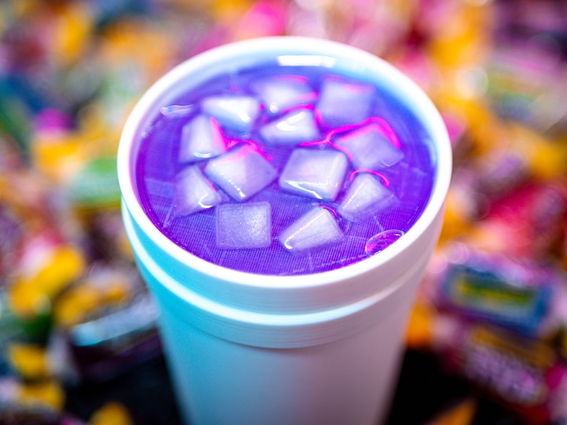 DOUBLECUP Stash Jar: Glow-in-the-dark Ice, Hip-hop Style - Etsy