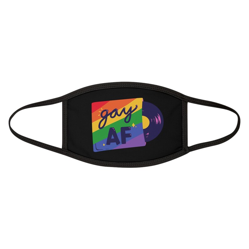 Pride Face Mask, LGBT Rainbow Mask, Queer Cloth Mask, LGBTQ+ Pride ...