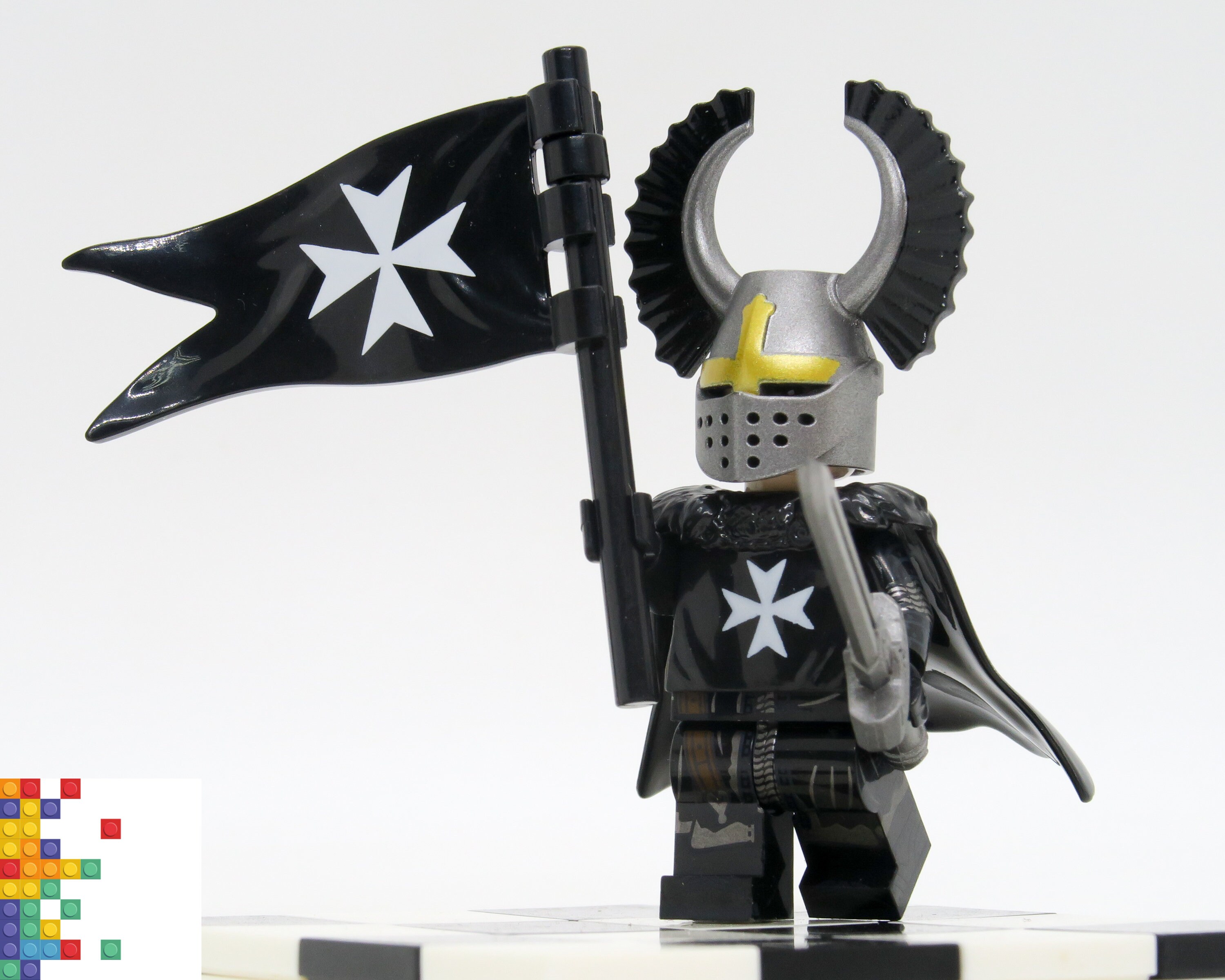 Custom Minifigure MOC Crusades Crusader Knights of Hospitaller Building ...