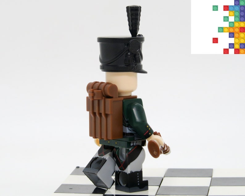 Custom Mini-figure Miniature Napoleonic Wars Prussian Silesian Chasseur ...