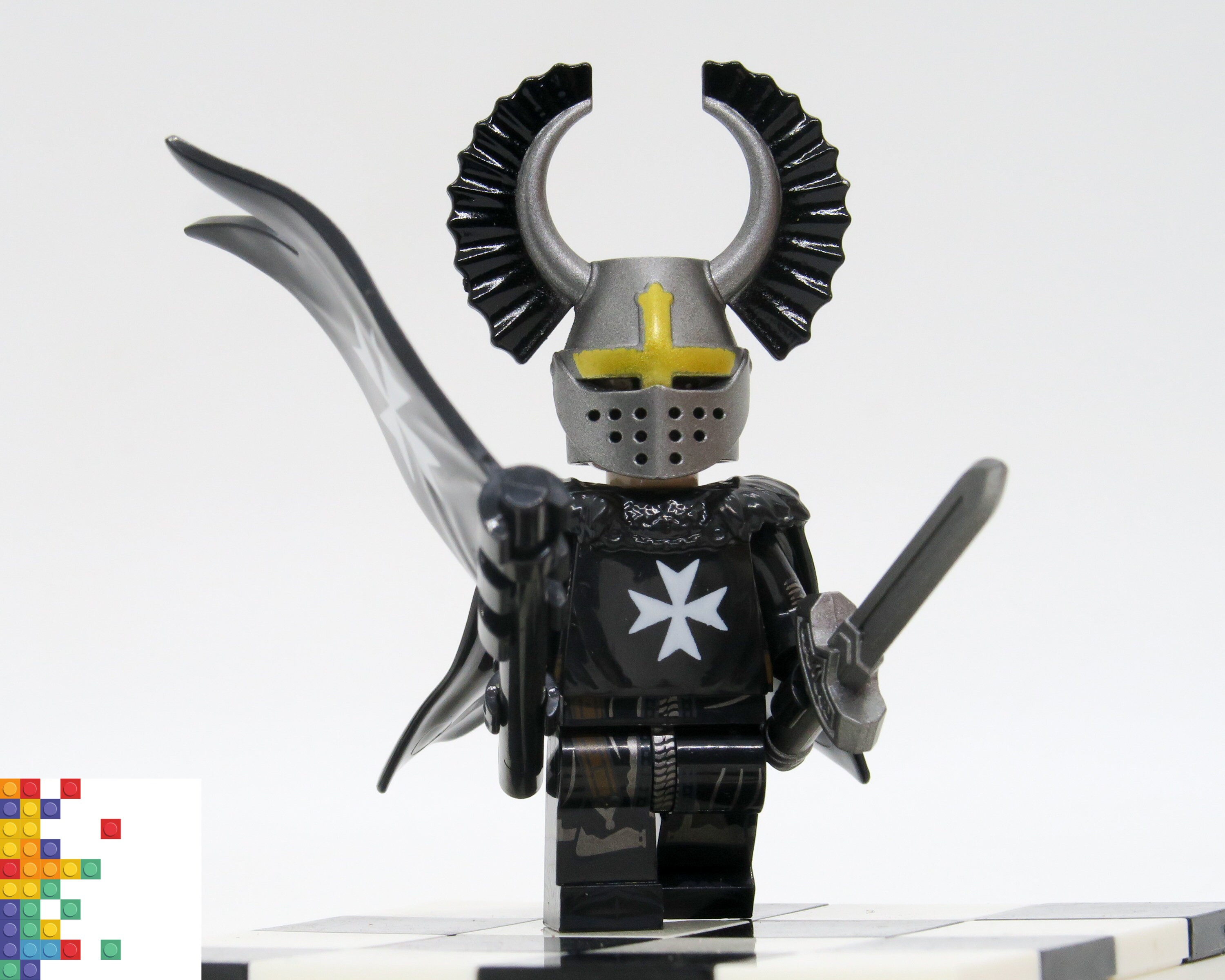 Custom Minifigure MOC Crusades Crusader Knights of Hospitaller Building ...