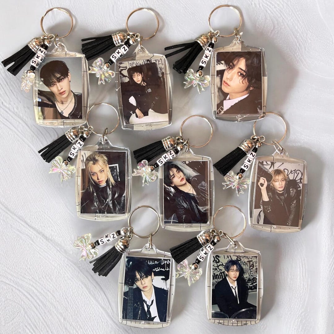 Stray Kids Photo Keychain - Etsy