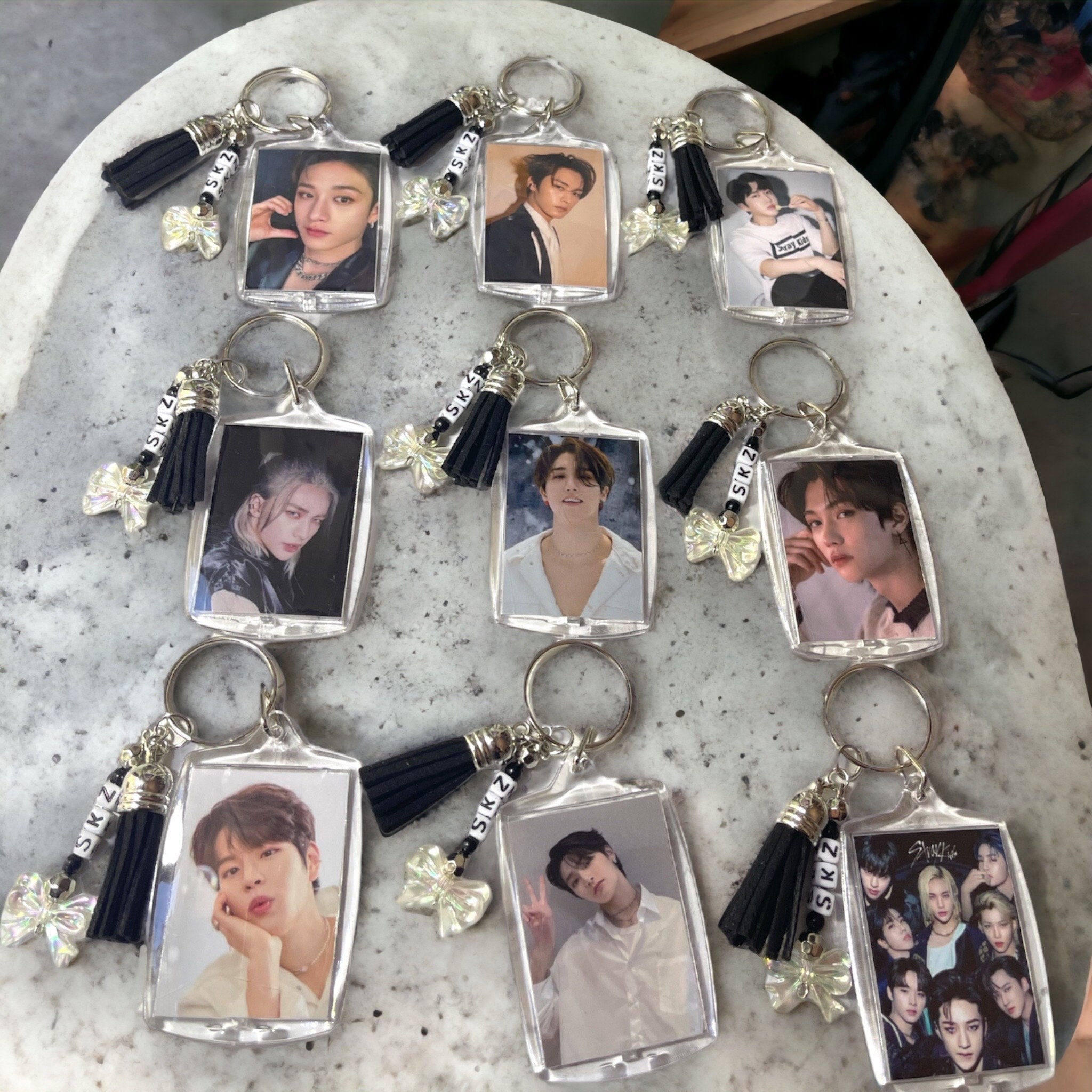 Stray Kids Photo Keychain - Etsy