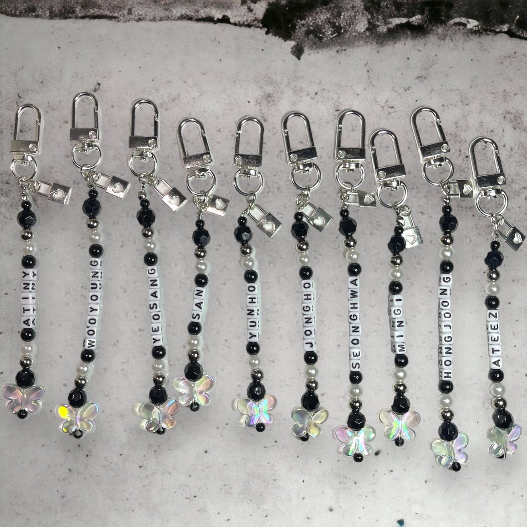 Ateez Mini Keychains - Etsy