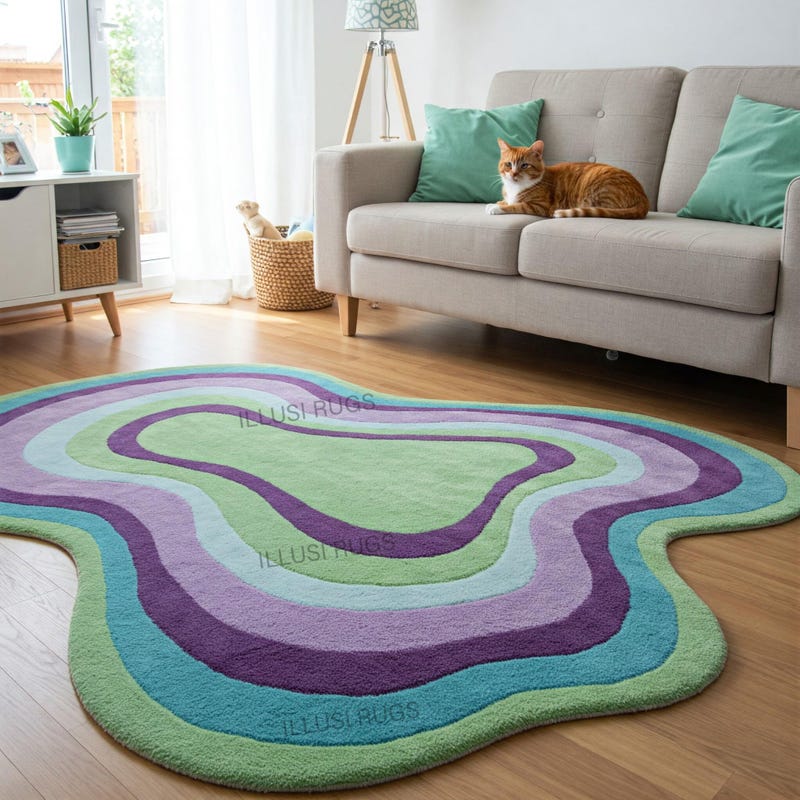 Wavy Rug - Etsy