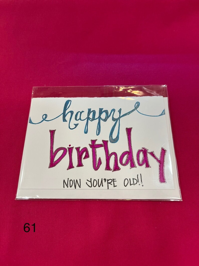 Handwritten Birthday Cards - Etsy