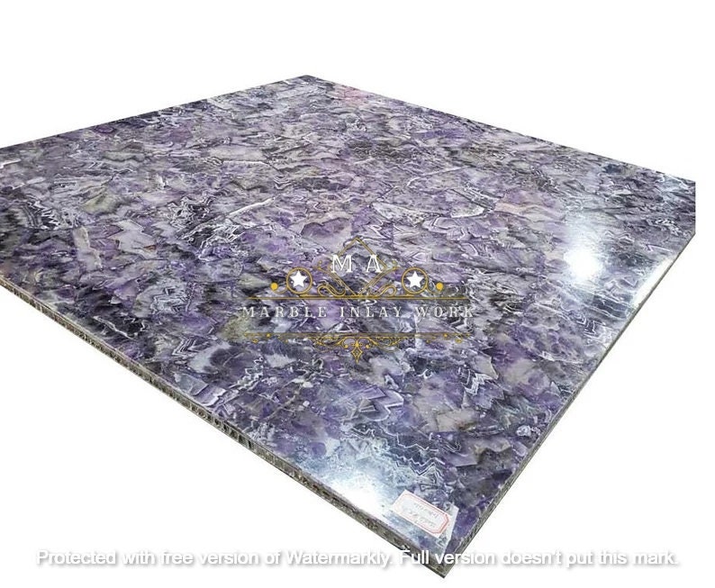 Purple Amethyst Stone Counter Top Interior Furniture Amethyst Stones ...