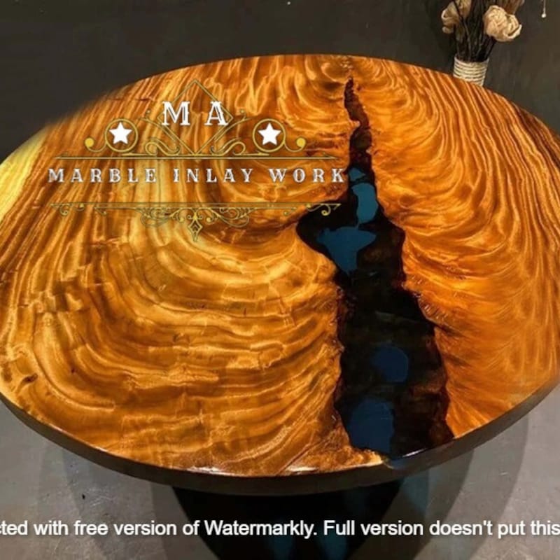 Round River Table - Etsy