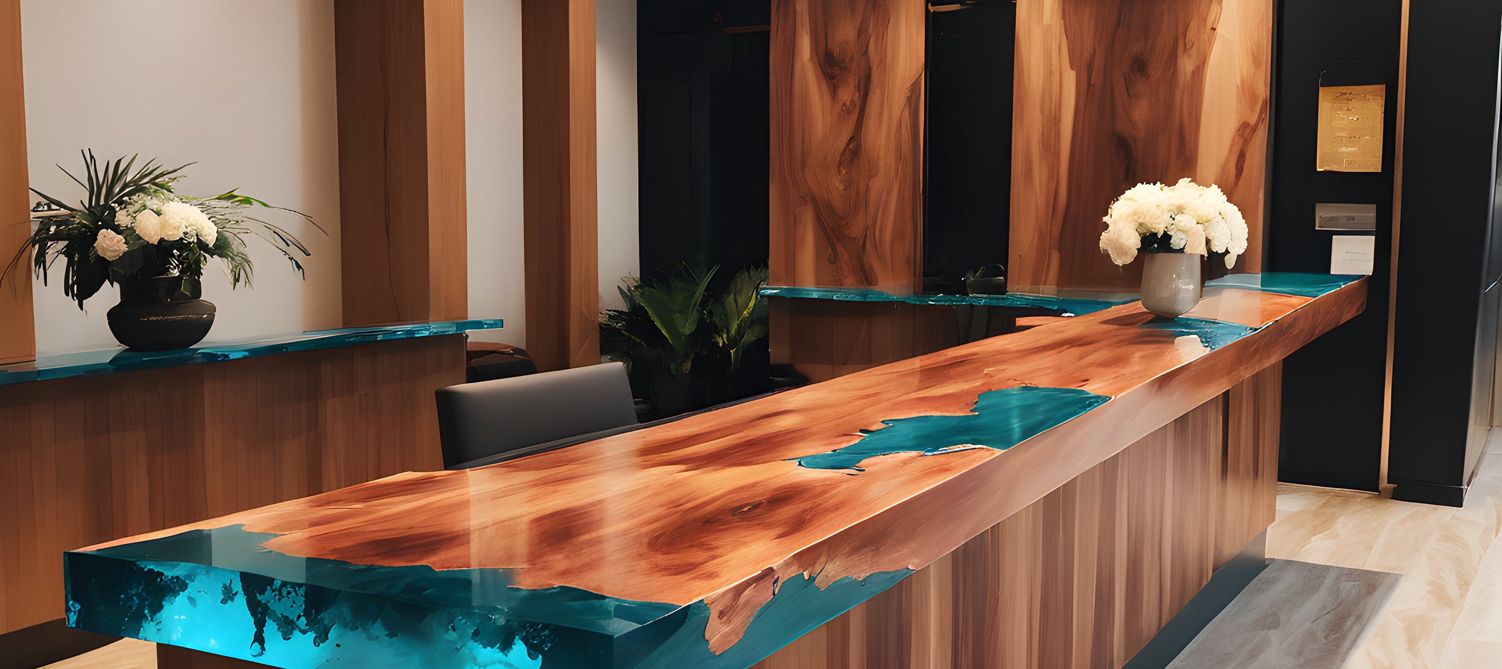 Console Table, Entry Way Table, Custom Order, Epoxy Resin Table ...