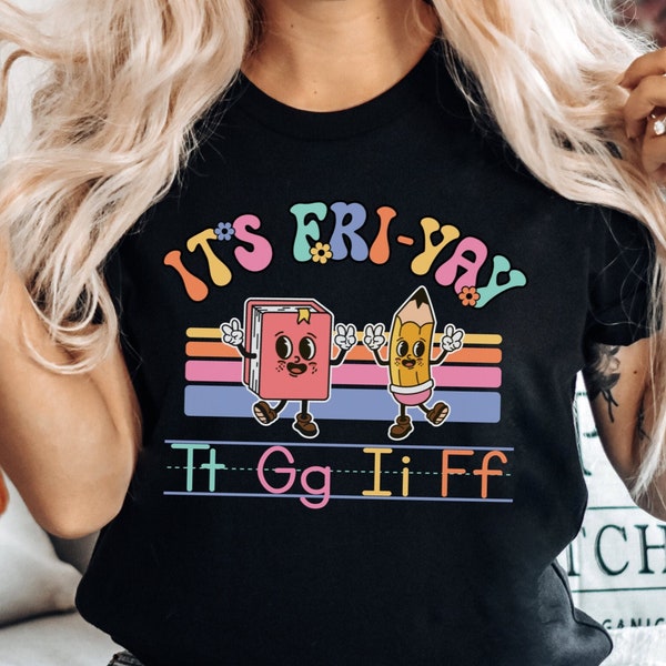 TGIF Teacher Shirt, Friyay Teacher Shirt, Friday Shirt, Teacher ...