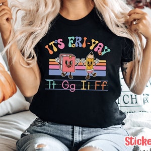 TGIF Teacher Shirt, Friyay Teacher Shirt, Friday Shirt, Teacher ...
