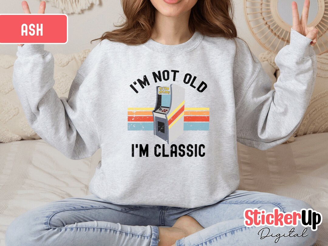 Retro Gaming Sweater, Classic Gamer Sweater, Gamer Gift, Retro Gamer ...