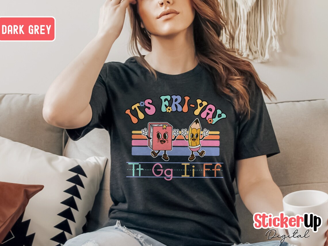 TGIF Teacher Shirt Friyay Teacher Shirt Friday Shirt - Etsy