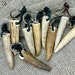 Real Moose Antler Tip Keychain, Rustic Woodland Accessory - Etsy