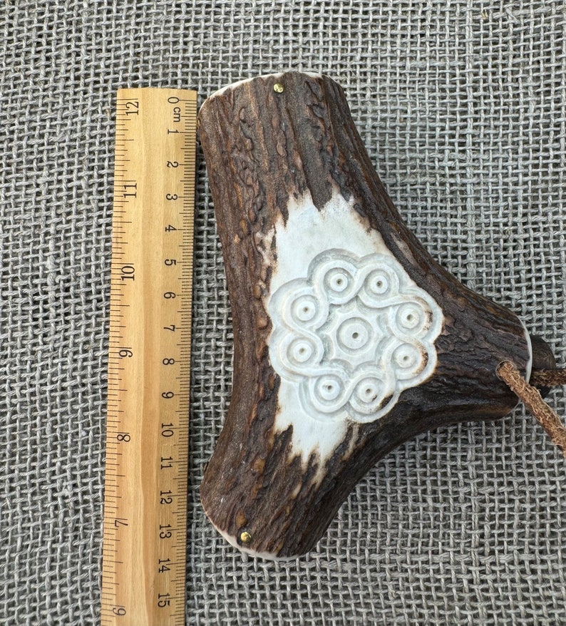 Handcarved Moose Antler Deer Viking Small Salt Case, Handmade Vikings ...