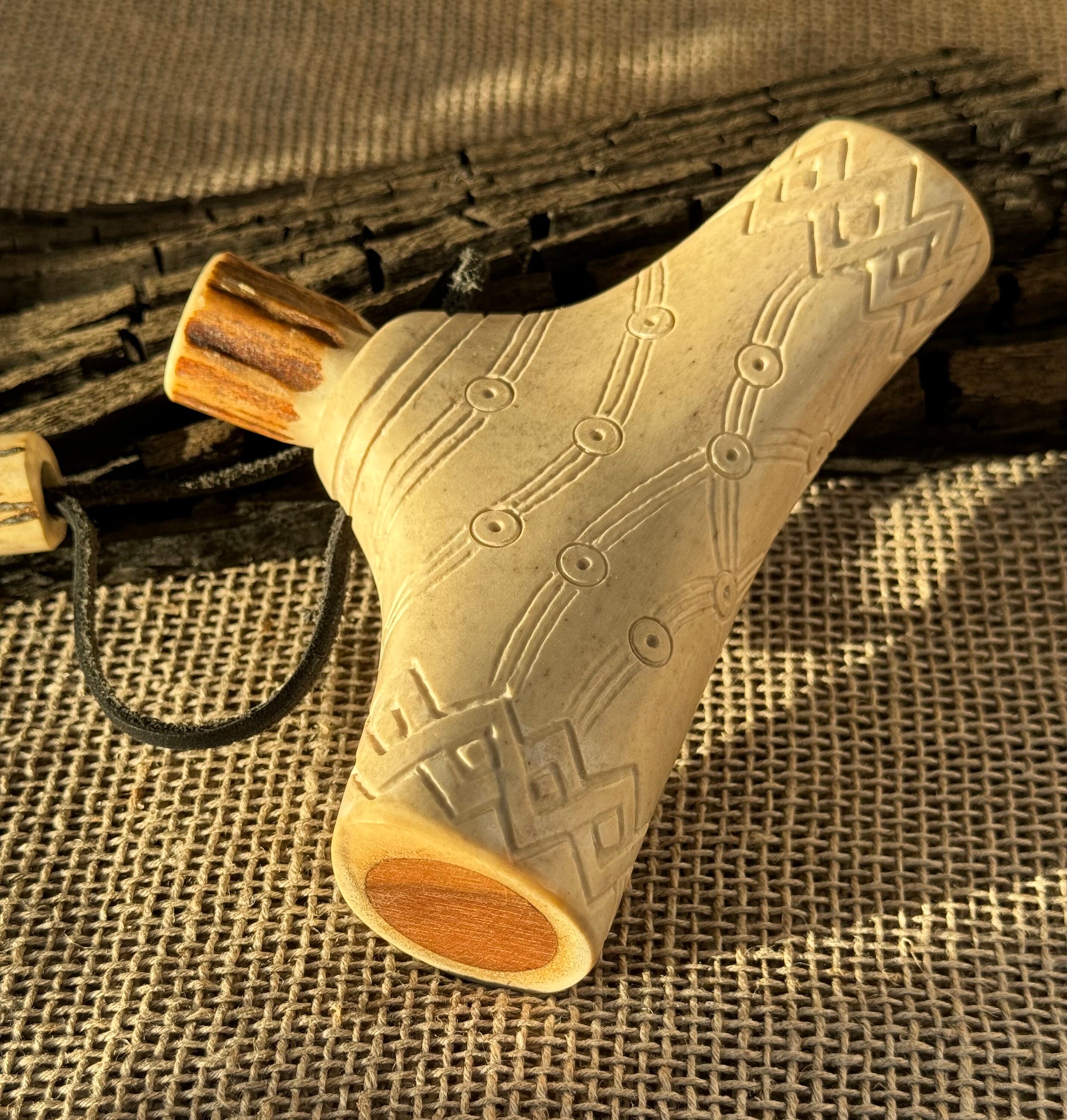 Handcarved Moose Antler Deer Viking Small Salt Case, Handmade Vikings ...