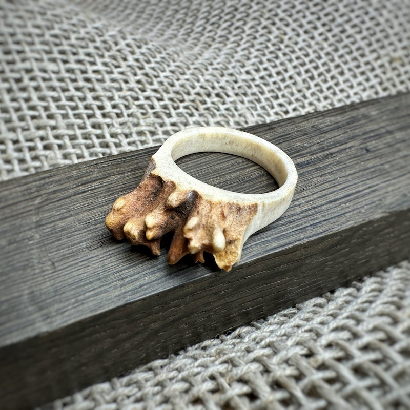 Antler Ring - Etsy