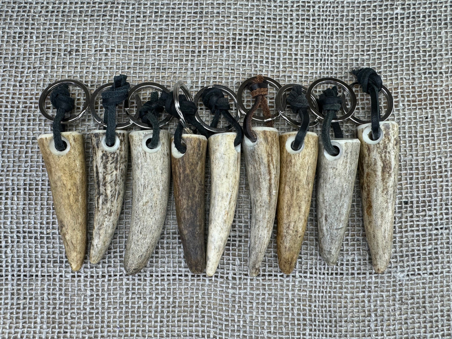Real Moose Antler Tip Keychain, Rustic Woodland Accessory - Etsy