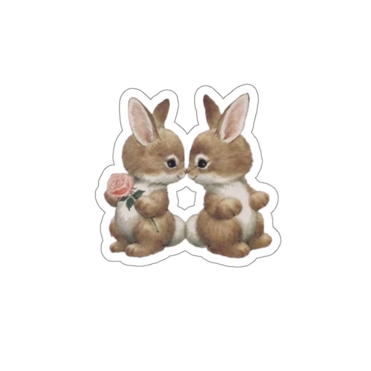 Coquette Sticker Coquette Bunny Accessories Coquette Bunny Gift ...