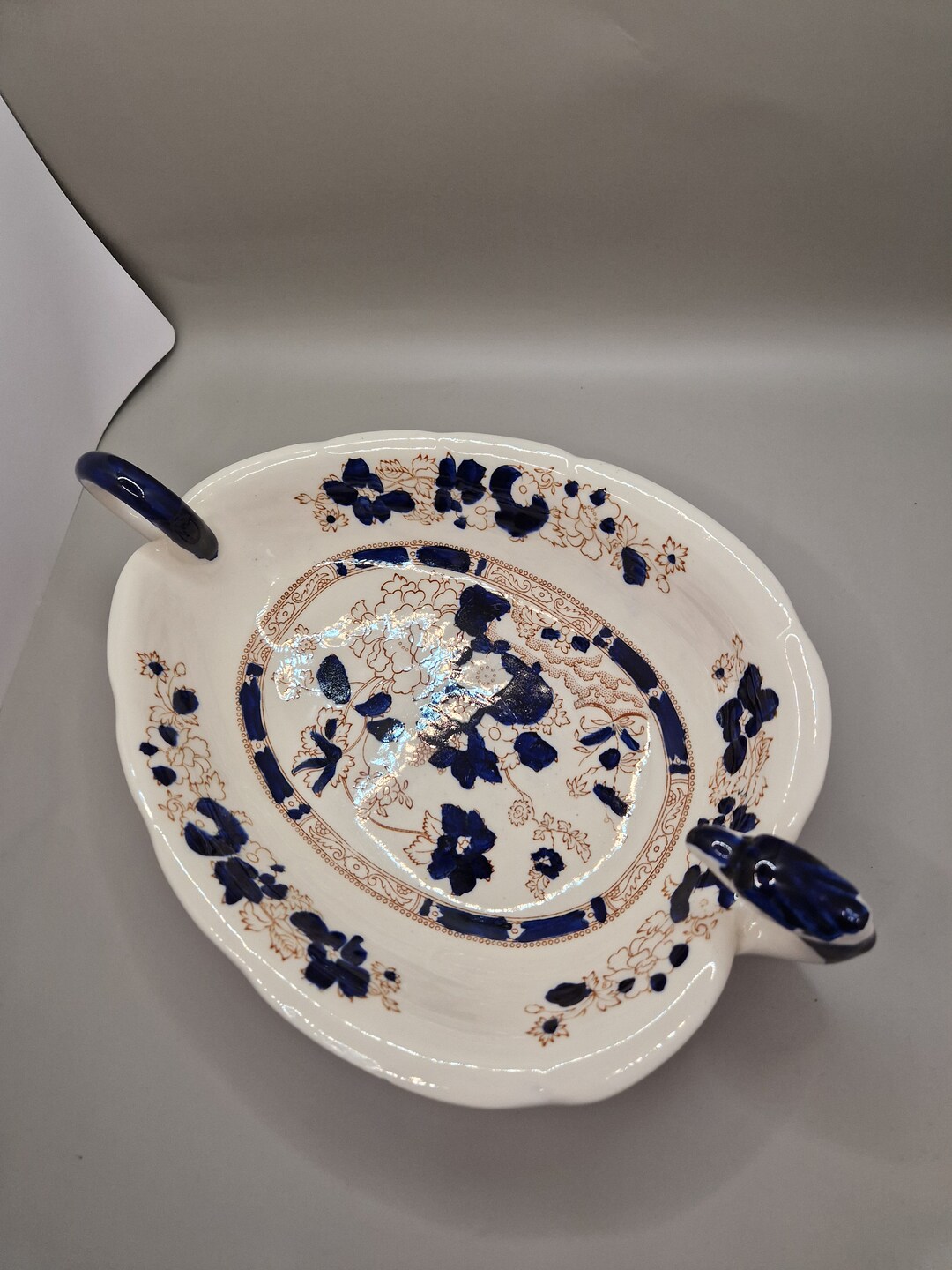 Rare Vintage Ironstone Mandarin Griffin Serving Bowl - Etsy