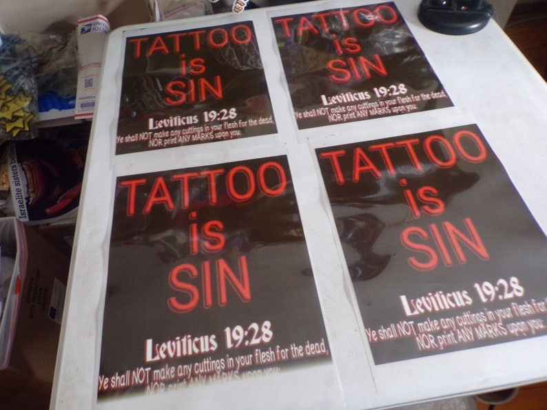 Leviticus 19 28 Tattoo